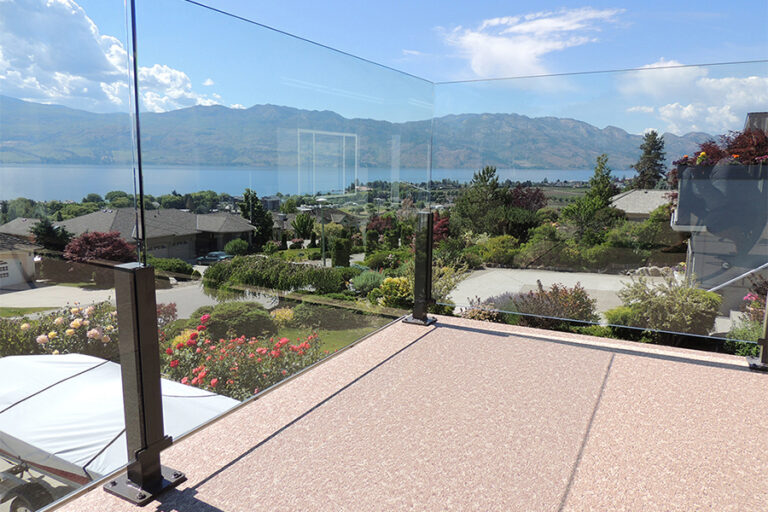 Infinity Glass Railing Portfolio - 10ml | Okanagan Sundeck Centre