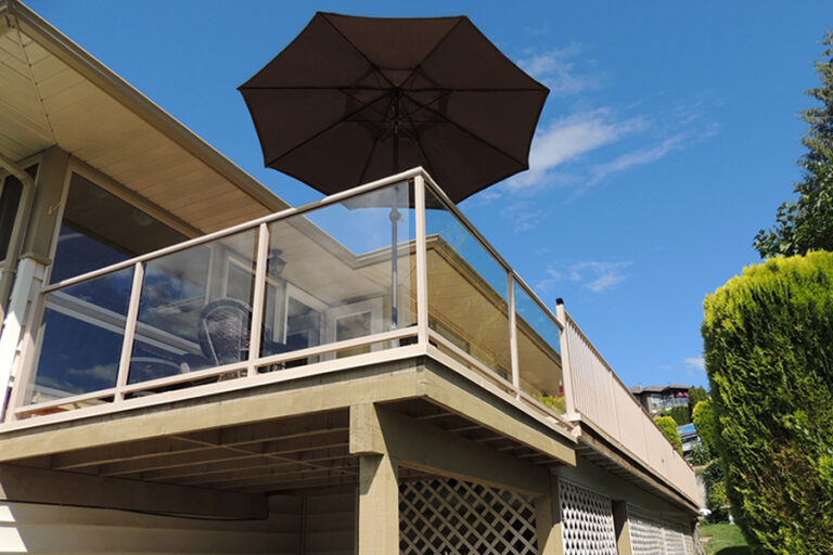 Glass Deck Railing Portfolio by Okanagan Sundeck Centre