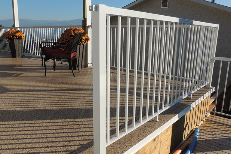 Picket Railing - Okanagan Sundeck Centre