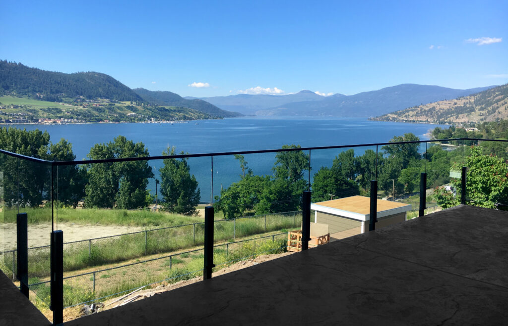Infinity Glass Railing - Okanagan Sundeck Centre